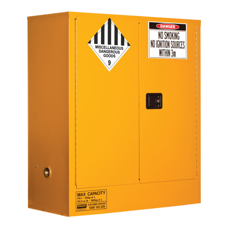 Cabinet - Miscellaneous Dangerous Goods Storage (Class 9) Pratt 2 Door ...
